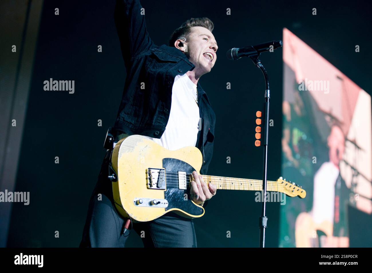 London, UK - November 20th 2019: McFly (Tom Fletcher, Danny Jones ...