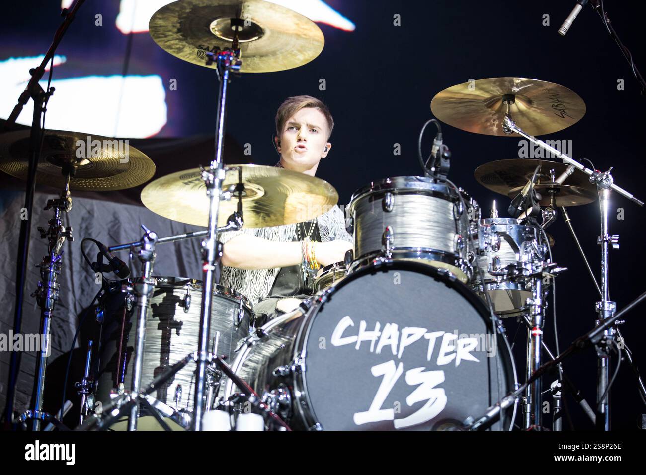 London, UK - November 20th 2019: Chapter 13 peforms live the O2 Arena ...