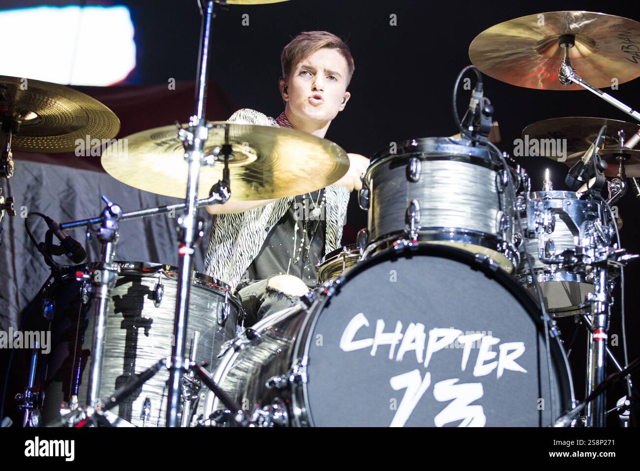 London, UK - November 20th 2019: Chapter 13 peforms live the O2 Arena ...