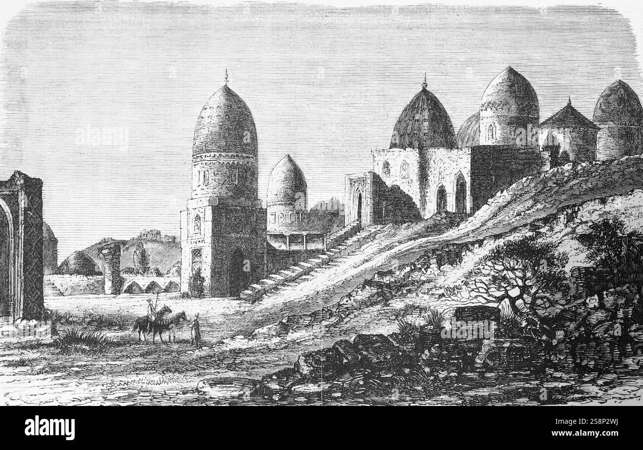 Timur Palace from the Timurid dynasty in Samarkand, Islamic ...