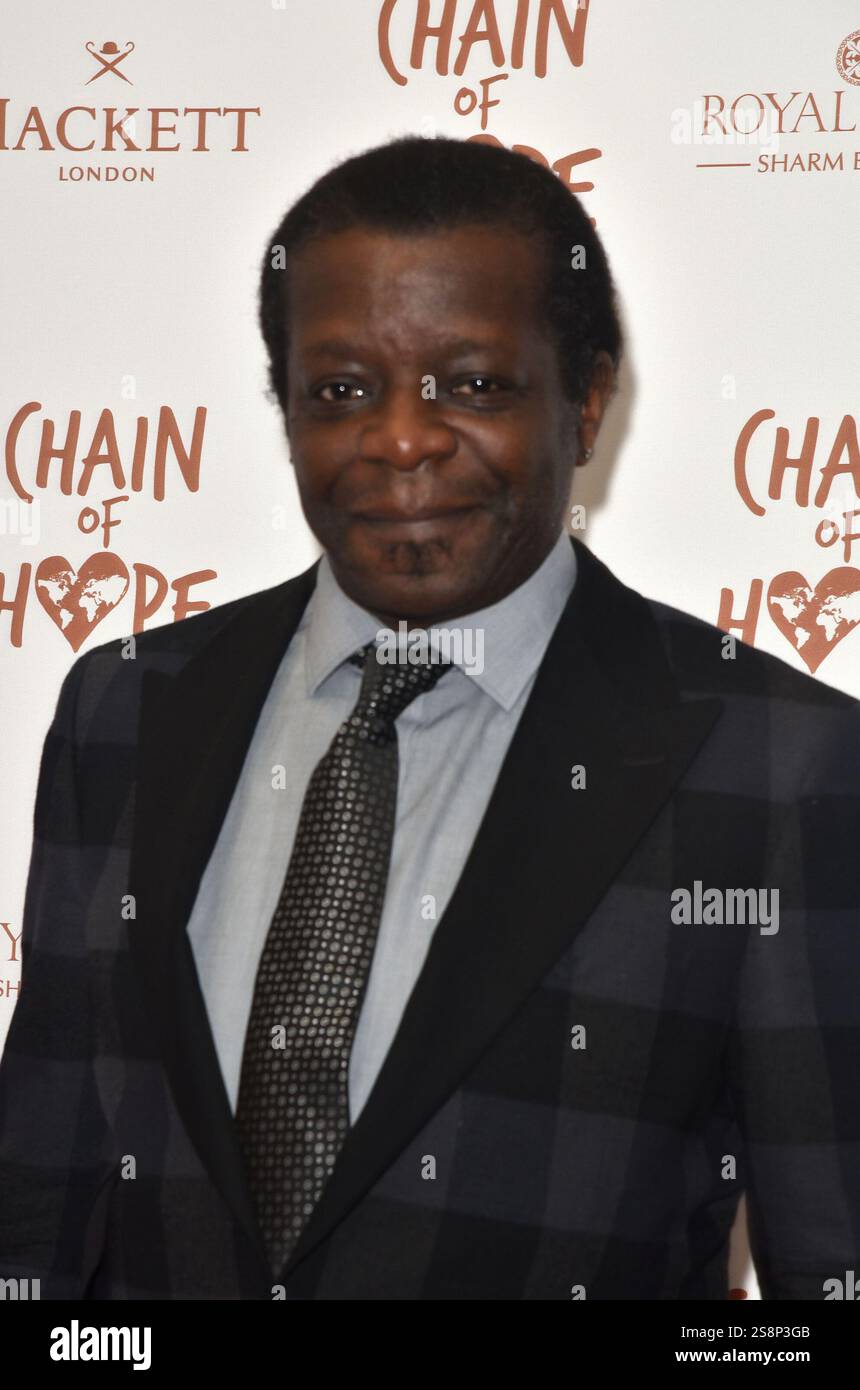 Stephen K Amos attending The Chain of Hope Gala Ball 2019 at Old ...