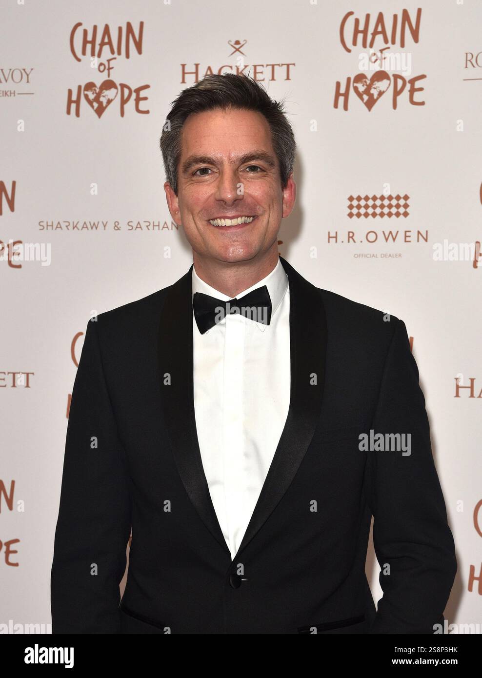 Jonathan Samuels attending The Chain of Hope Gala Ball 2019 at Old ...