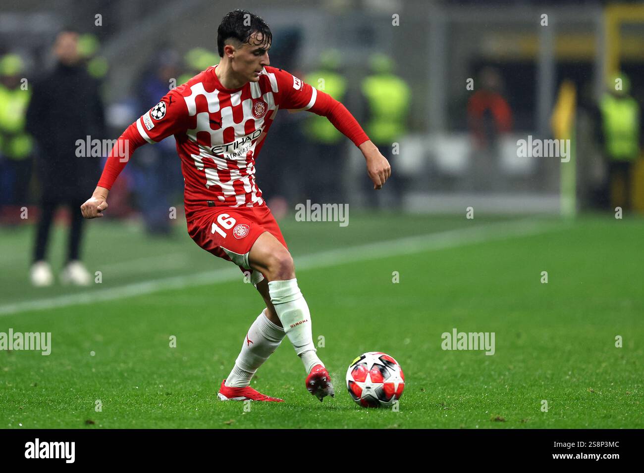Milano, Italy. 22nd Jan, 2025. Alejandro Frances of Girona Fc in action ...