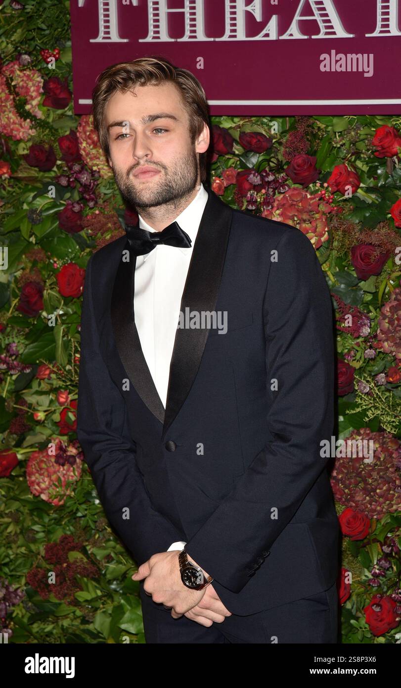 Douglas Booth attends the 65th Evening Standard Theatre Awards at the ...