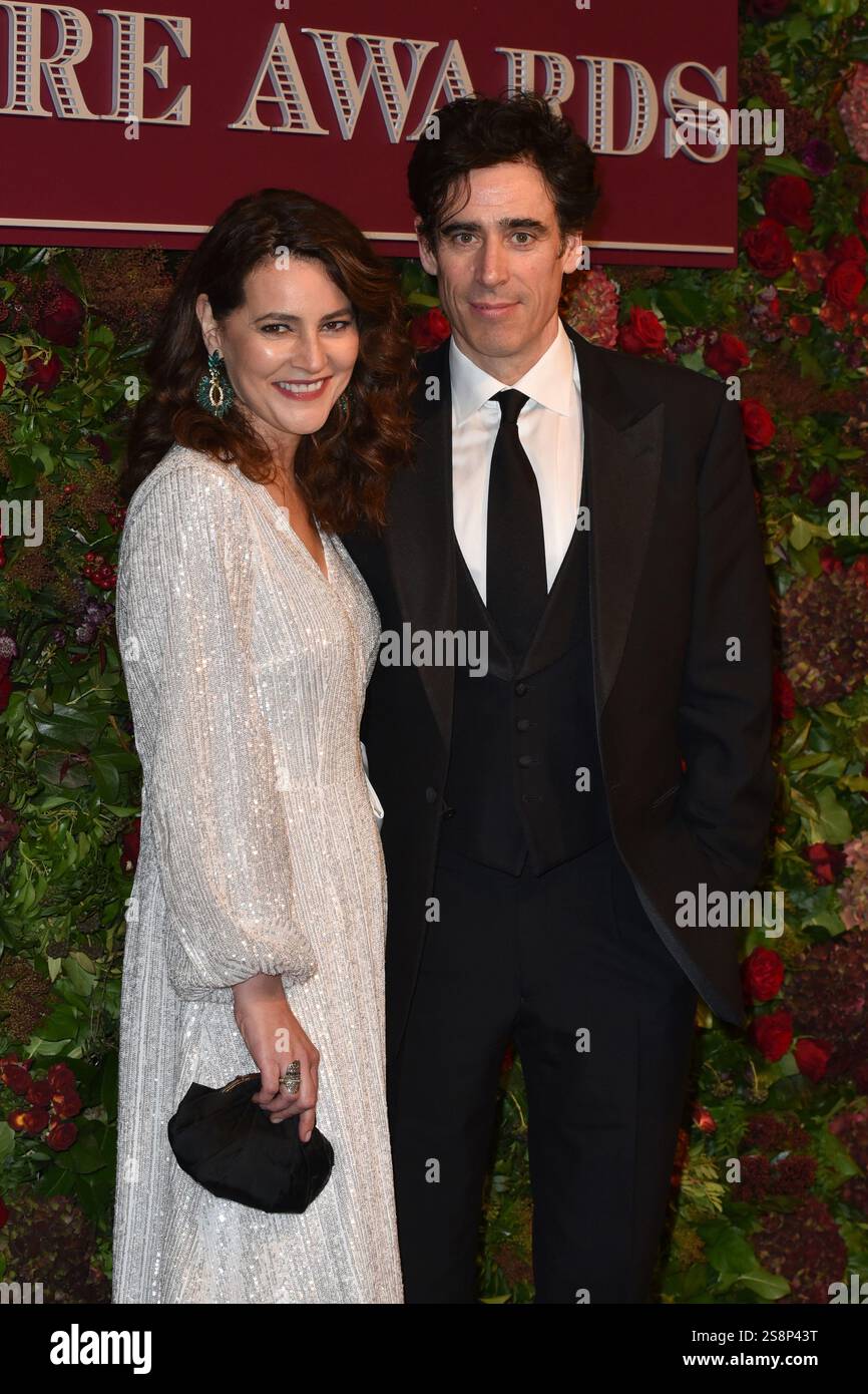 Stephen Mangan And Louise Delamere Attends The 65th Evening Standard