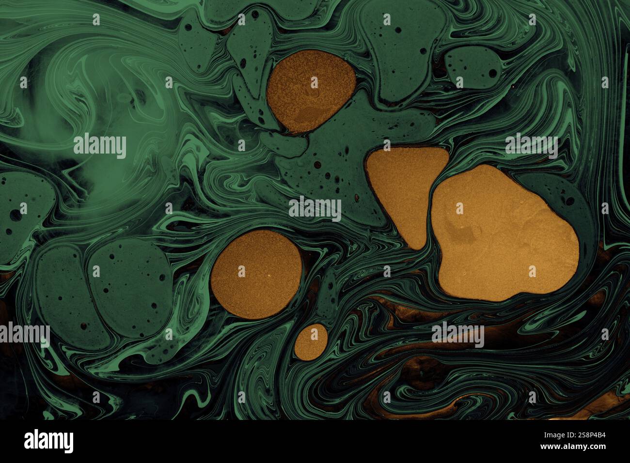 Fluid art marbling paint textured background. Unique art illustration ...