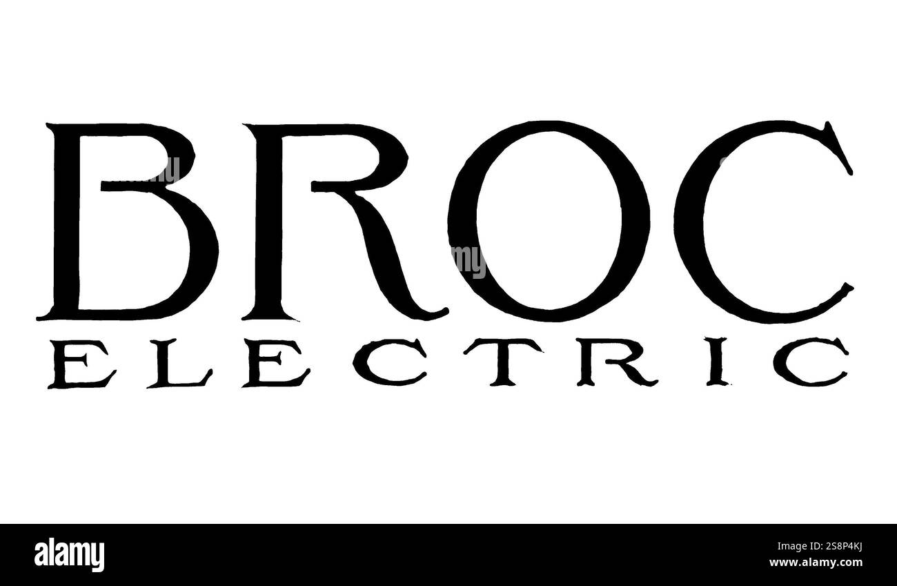 Logo Broc, Logo Stock Photo - Alamy