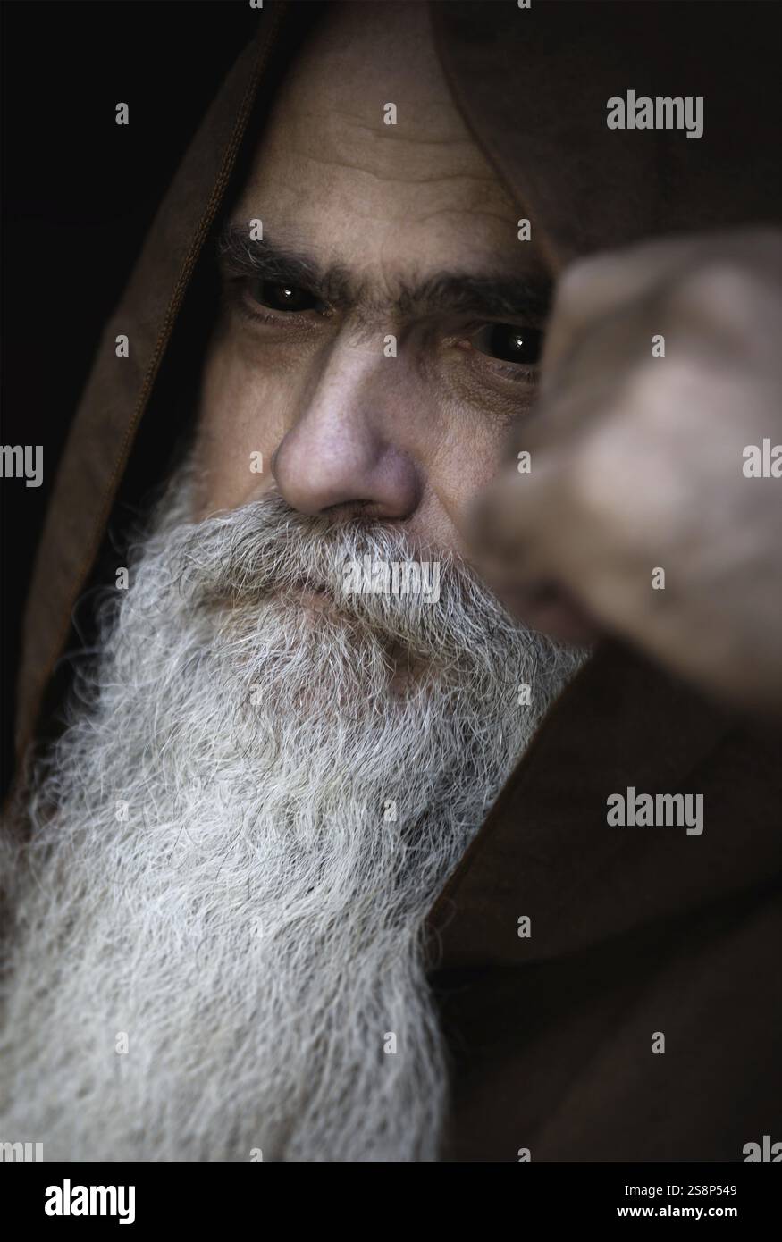 An image of a scary death watching you Stock Photo - Alamy