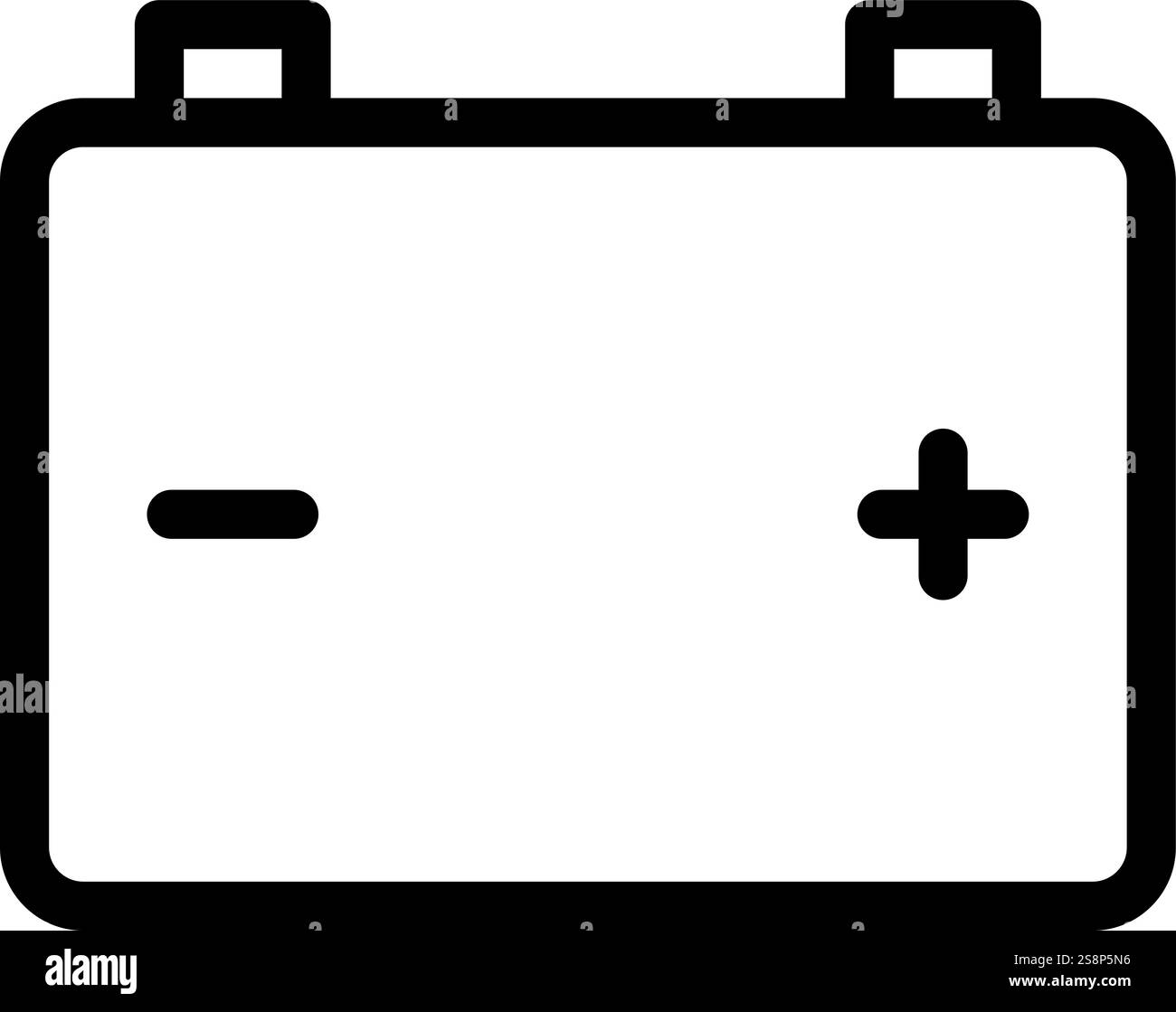 Battery icon vector. Suitable for mobile apps, web apps and print media ...