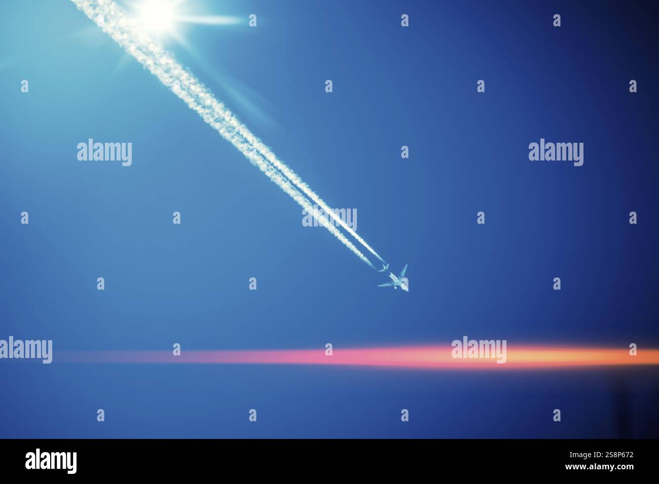 An image of a symbol for flight business during crisis Stock Photo - Alamy