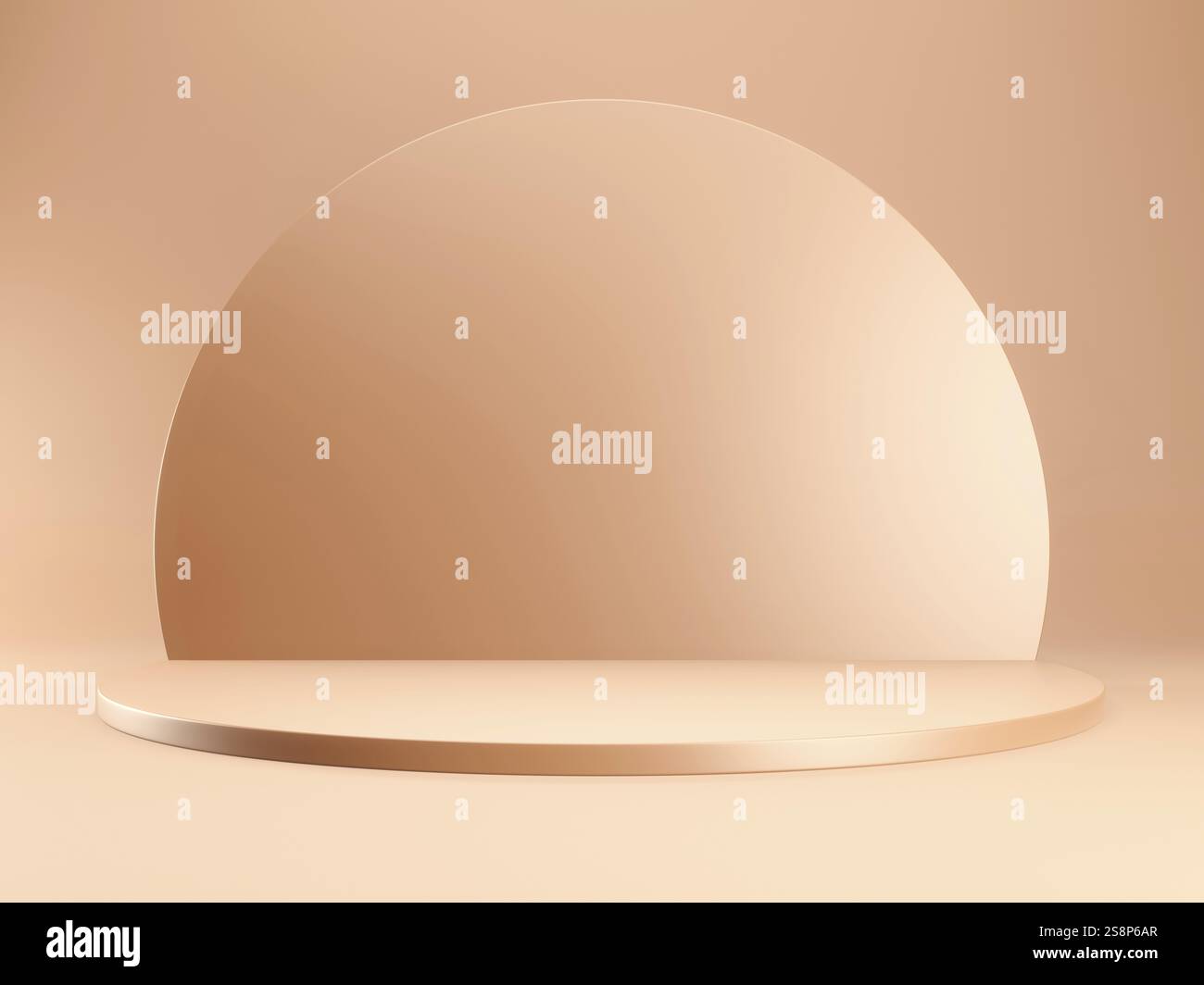 3D illustration mockup podium abstract geometric design Stock Photo - Alamy