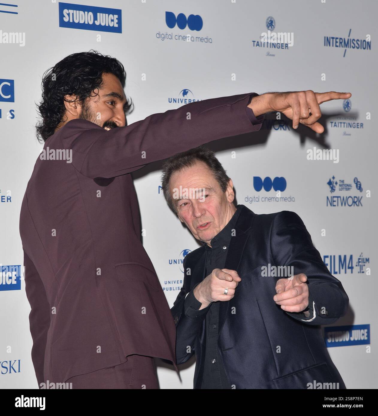 Dev Patel and Paul Whitehouse attending at the British Independent Film ...