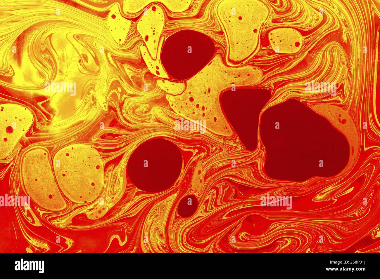Fluid art marbling paint textured background. Unique art illustration ...
