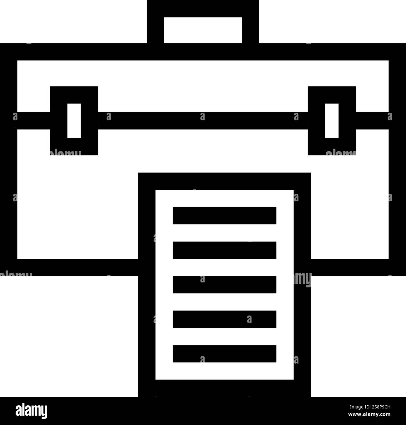 Business Documents icon vector. Suitable for mobile apps, web apps and print media Stock Vector ...