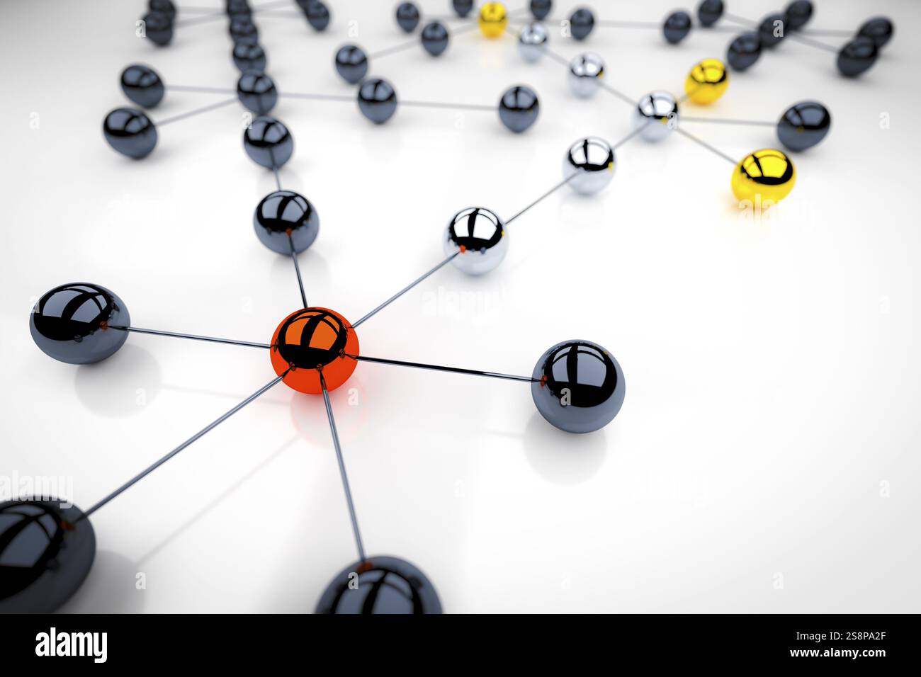 An image of a nice networking illustration Stock Photo - Alamy