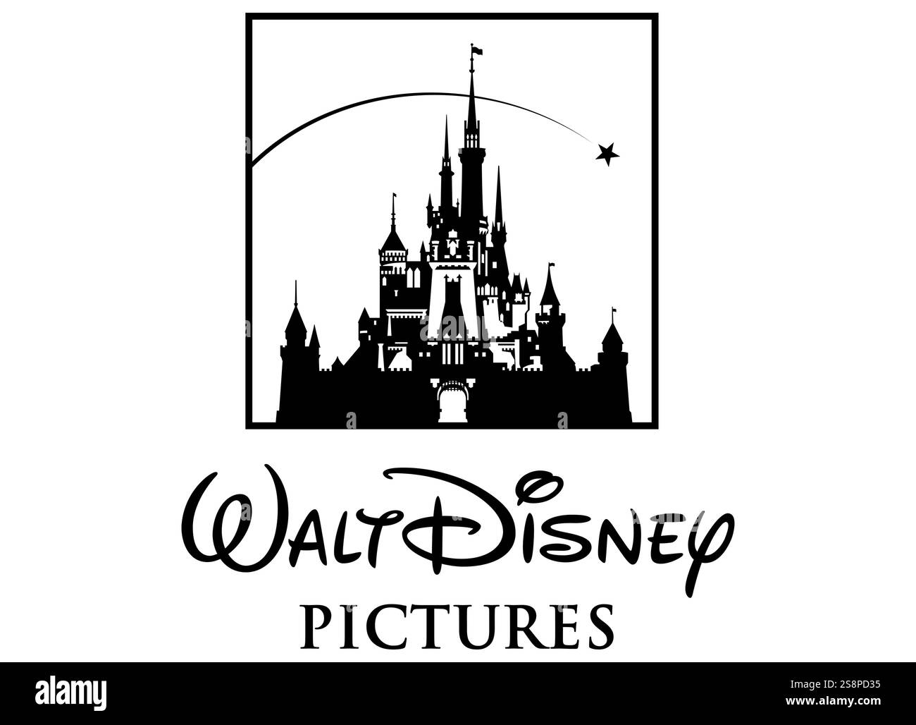Disney company logos hi-res stock photography and images - Alamy