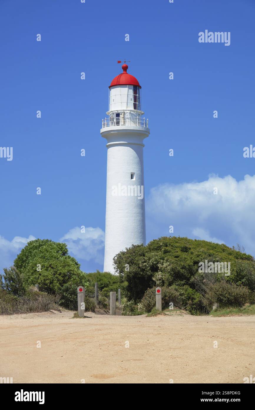 An image of the Split Point Lighthouse in Australia Stock Photo - Alamy