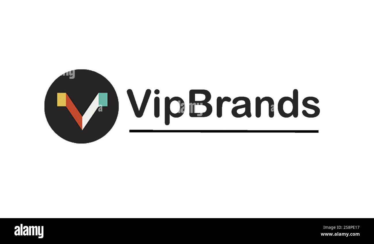 VipBrands logo, e-commerce, logo Stock Photo - Alamy