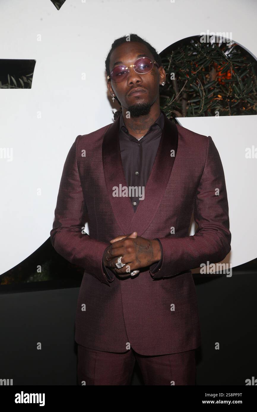 Offset, Kiari Kendrell Cephus attends the 2019 GQ Men of the Year at ...