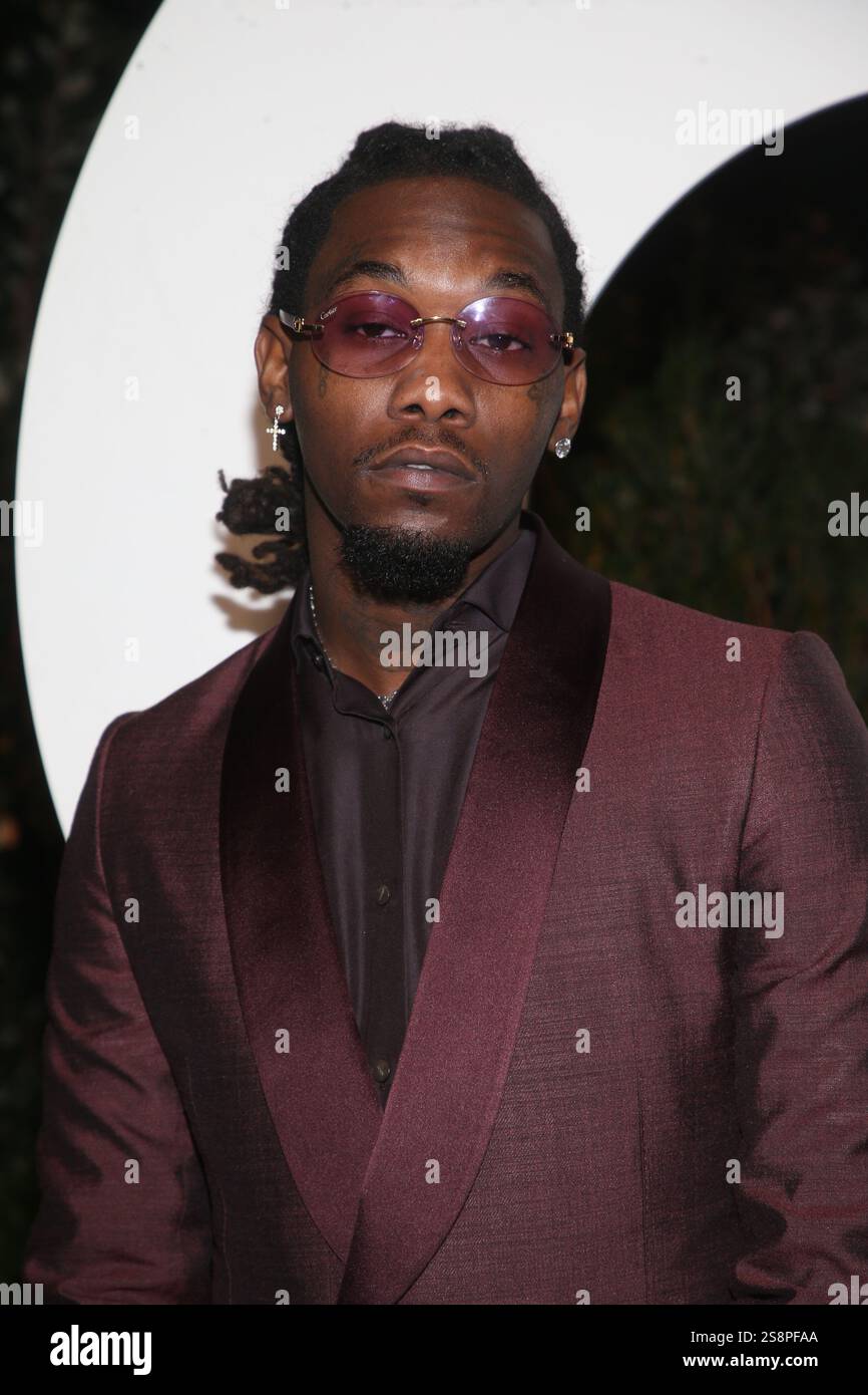 Offset, Kiari Kendrell Cephus attends the 2019 GQ Men of the Year at ...