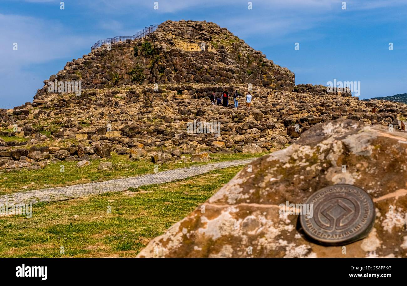 Su Nuraxi, dwellings of the prehistoric Nuragic civilization, Unesco ...