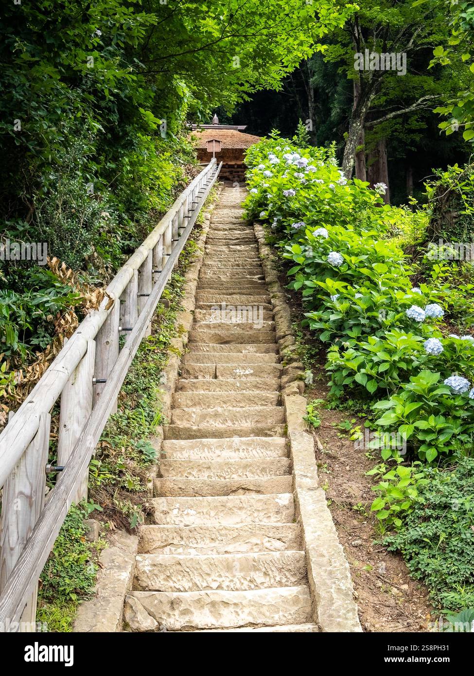 Ouchijuku Postal Town, in Fukushima, Japan Stock Photo - Alamy
