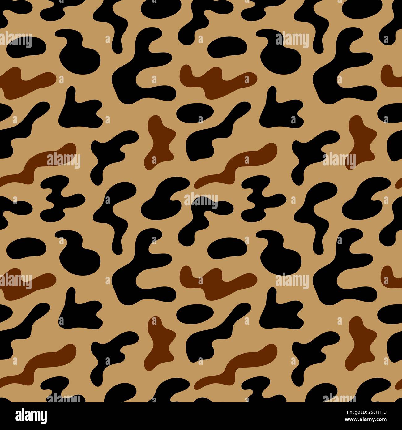 vector old school camouflage pattern, camo design Stock Vector Image ...