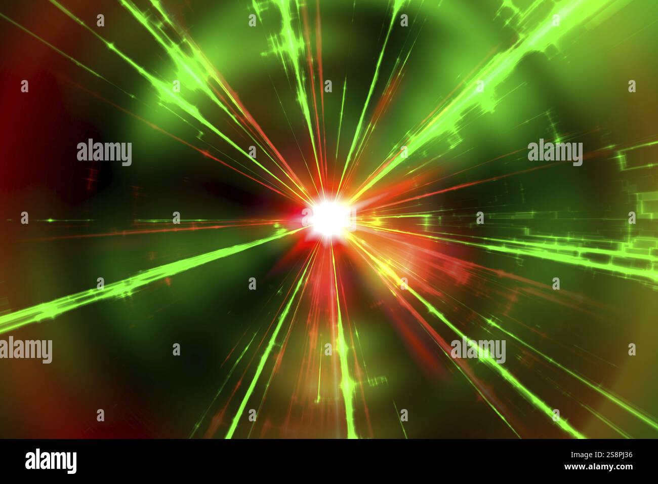 An illustration of a red laser light background Stock Photo - Alamy