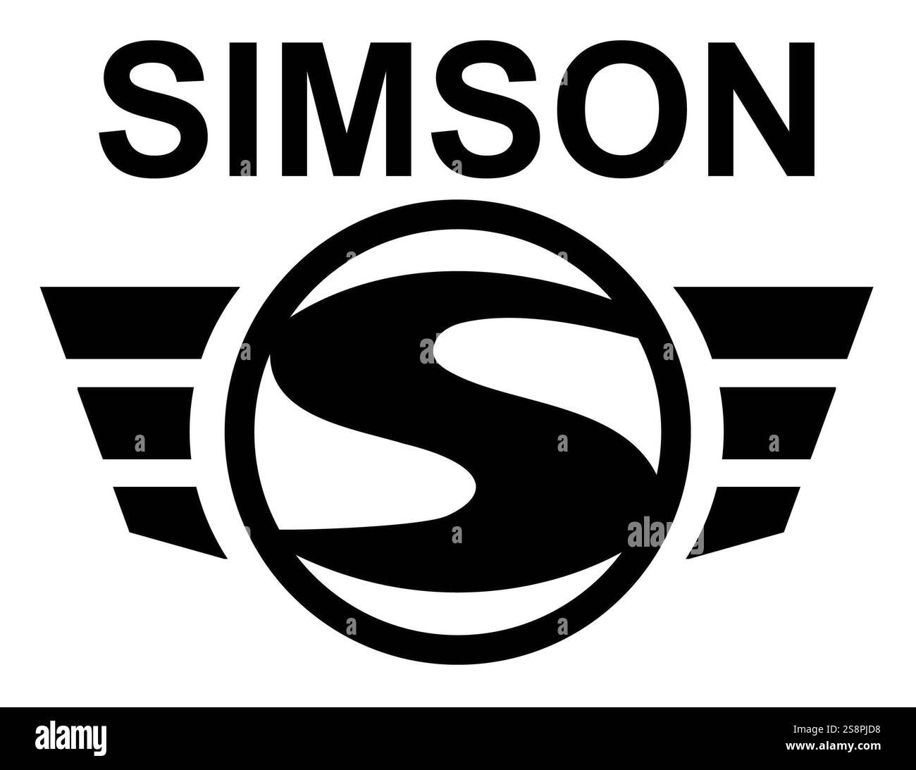 Simson logo, Logo Stock Photo - Alamy