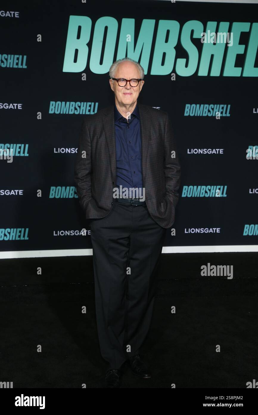 John Lithgow at the 'Bombshell' film premiere, Arrivals, Regency ...