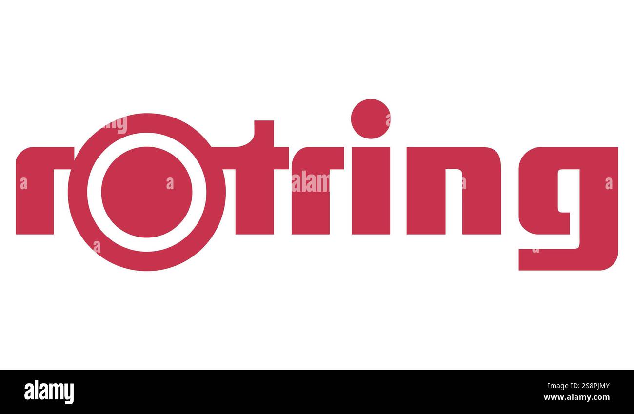 Logo Rotring, Logo Stock Photo - Alamy