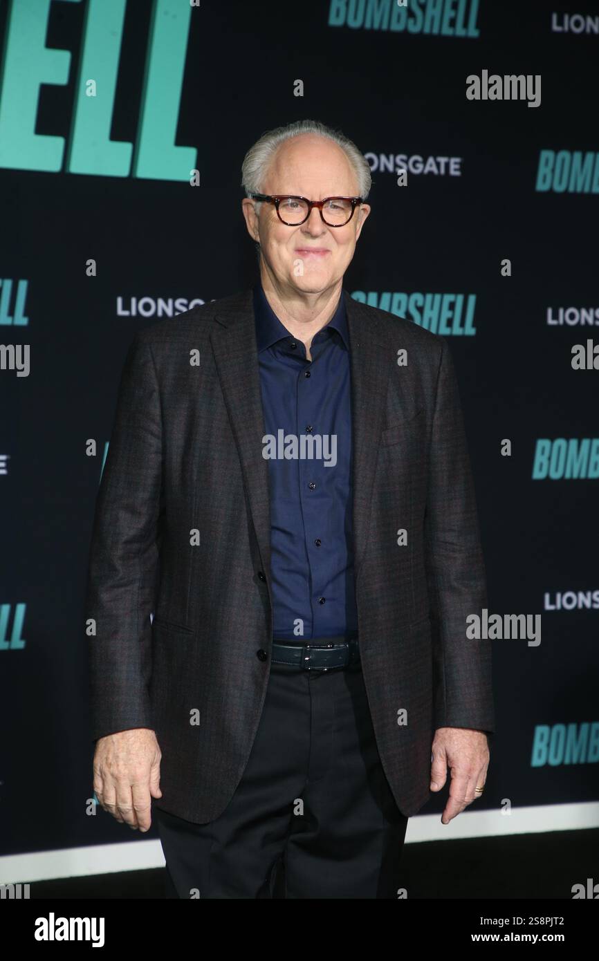 John Lithgow at the 'Bombshell' film premiere, Arrivals, Regency ...