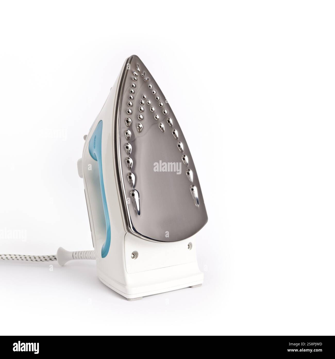 Irons isolated on white Cut Out Stock Images & Pictures - Alamy