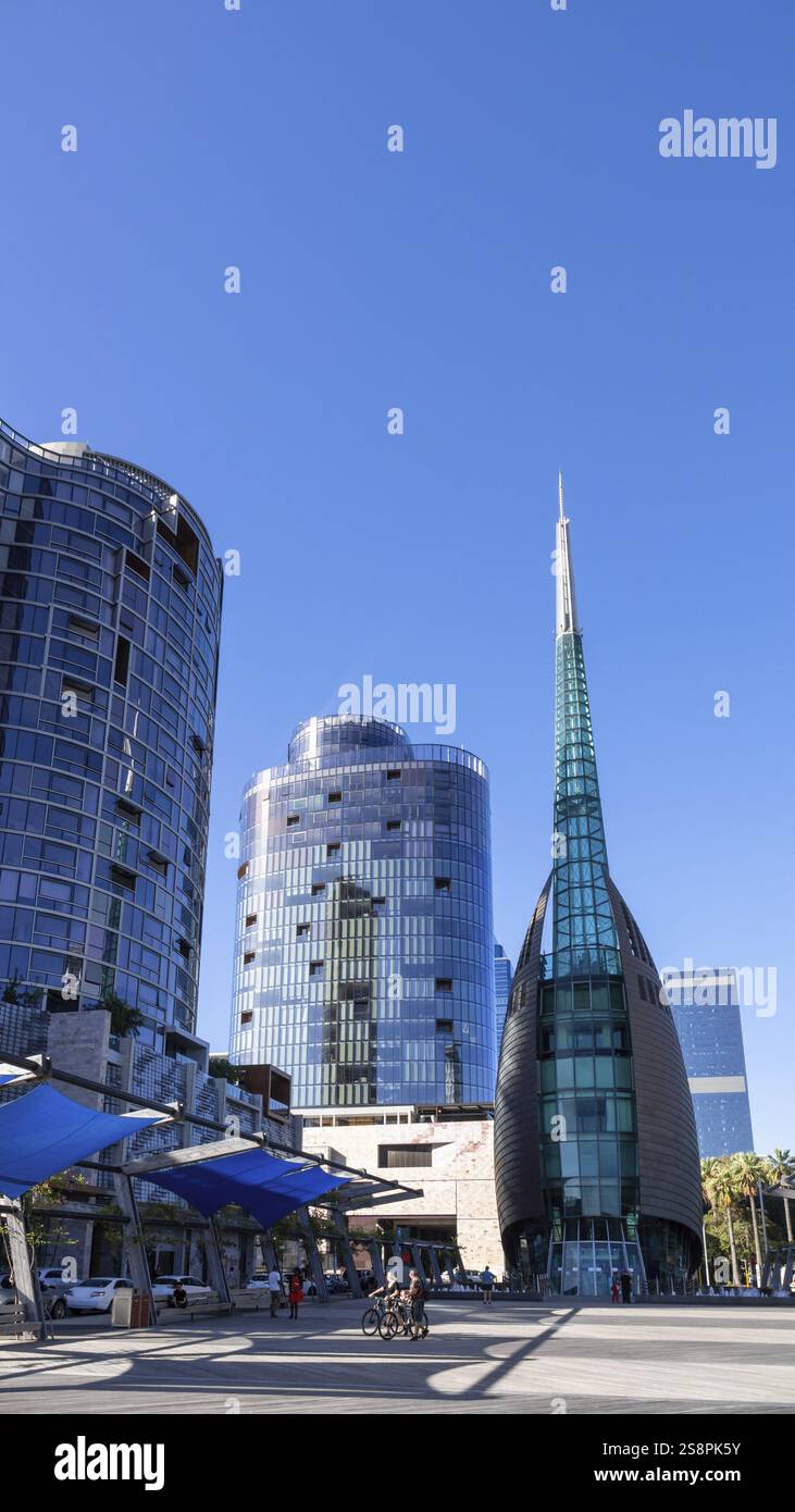 An image of the Bell Tower, Perth Western Australia Stock Photo - Alamy