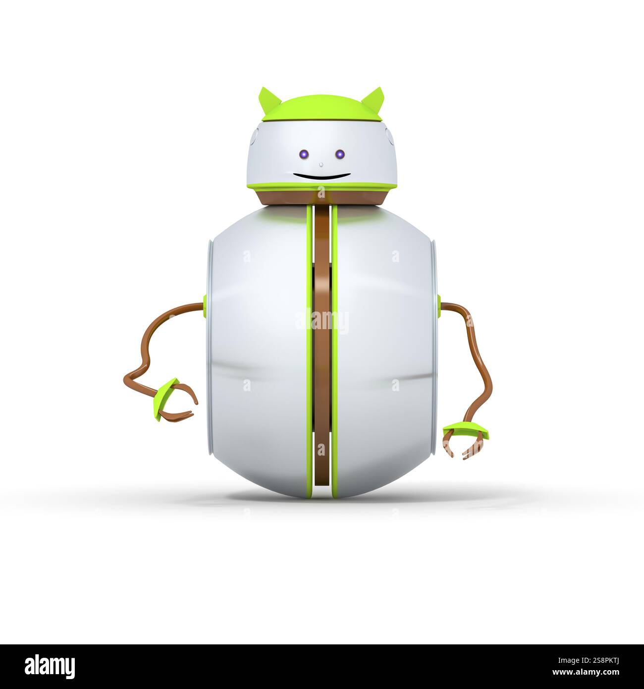An image of a sweet little robot Stock Photo - Alamy