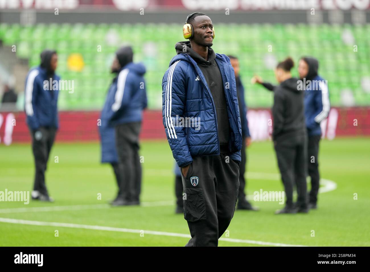 05 Moustapha MBOW (pfc) during the Ligue 2 BKT match between Metz and ...