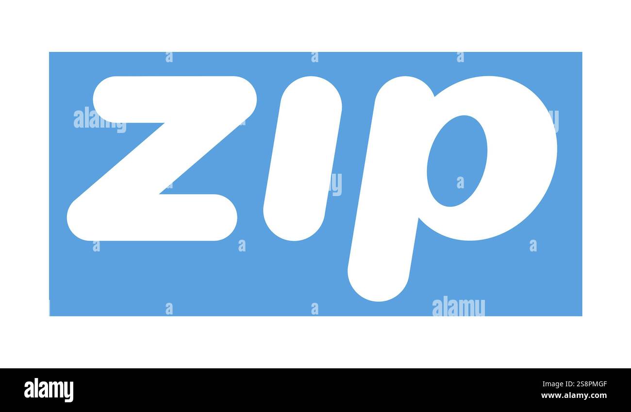 Zip Logo, Airline, Logo Stock Photo - Alamy