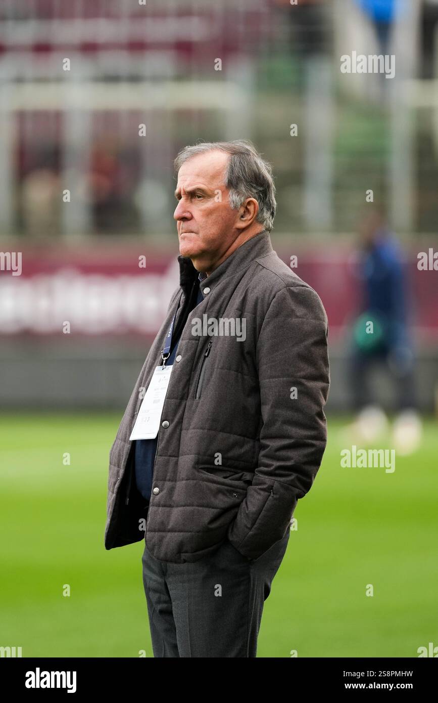 PIERRE FERRACCI (President Paris fc) during the Ligue 2 BKT match ...