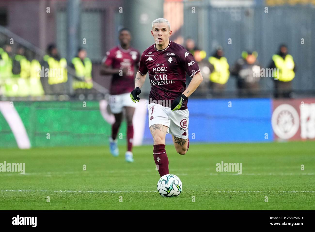 07 Gauthier HEIN (fcm) during the Ligue 2 BKT match between Metz and ...
