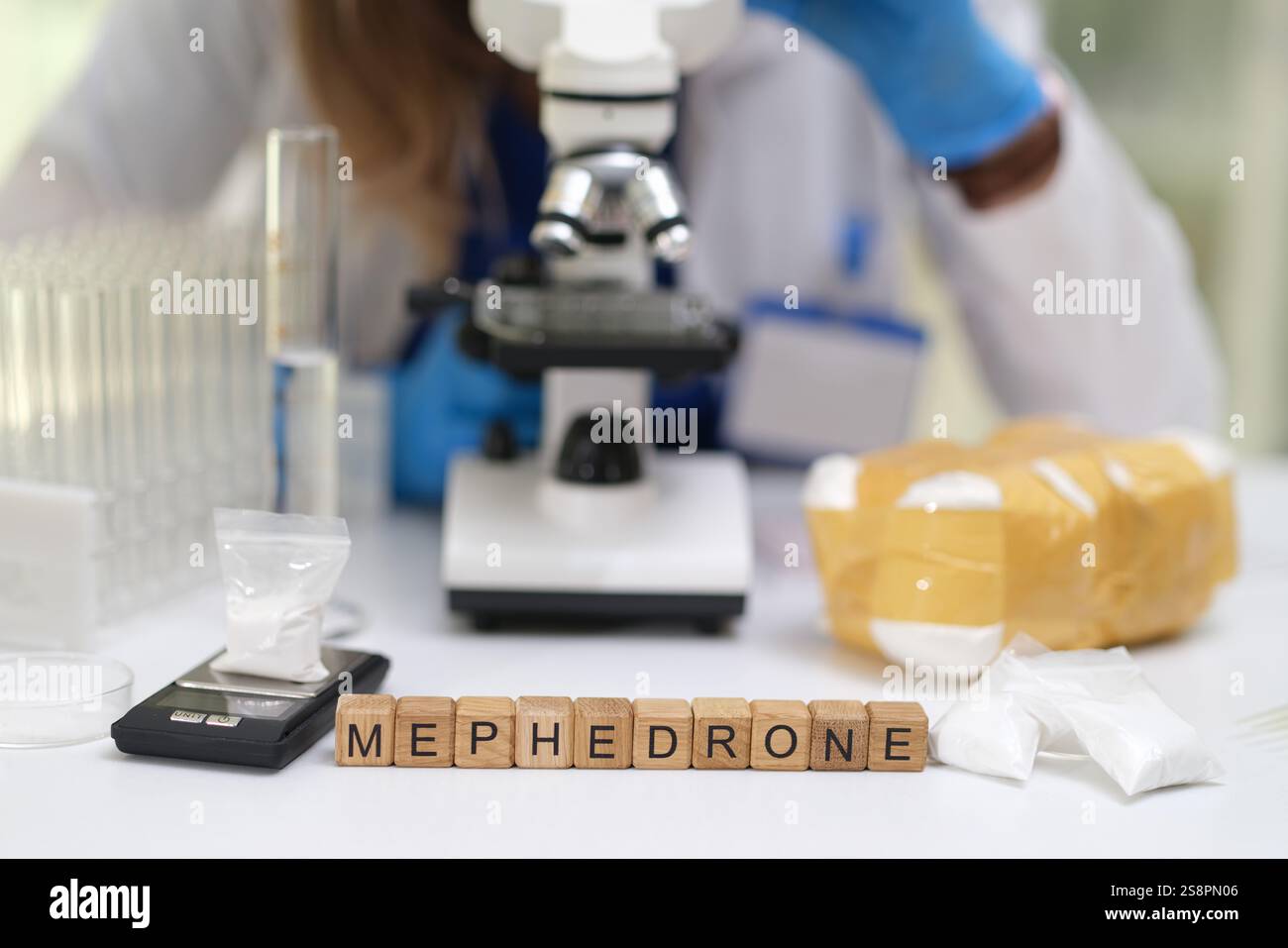 This report presents the laboratory analysis findings of the substance known as Mephedrone Stock ...