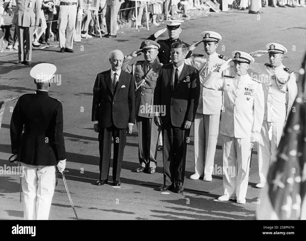 2 Luglio 1963 Napoli Archivio Storico Olycom/Lapresse John Fitzgerald ...