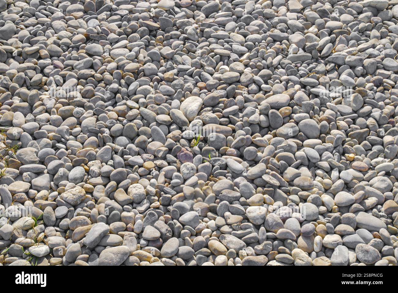 An image of a bright pebbles background Stock Photo - Alamy