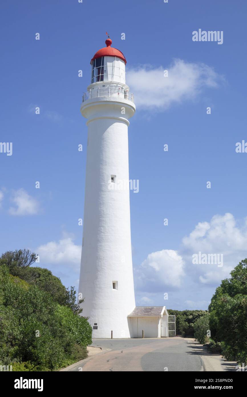 An image of the Split Point Lighthouse in Australia Stock Photo - Alamy