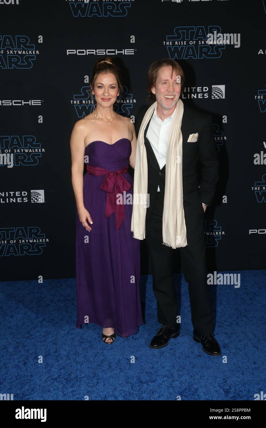 Catherine Taber And Guest Attend The Premiere Of Disneys Star Wars