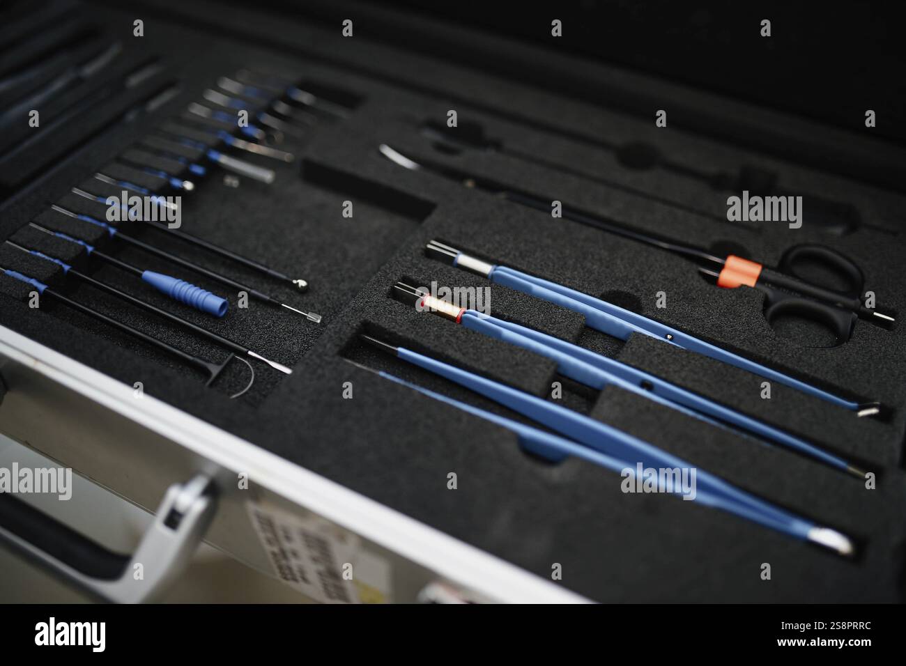 Assortment of surgical instruments hi-res stock photography and images ...