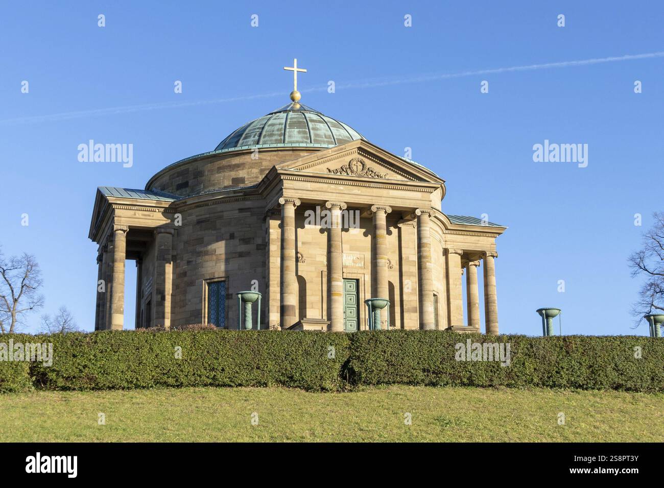 Rotenberg mausoleum stuttgart baden wuerttemberg germany hi-res stock ...