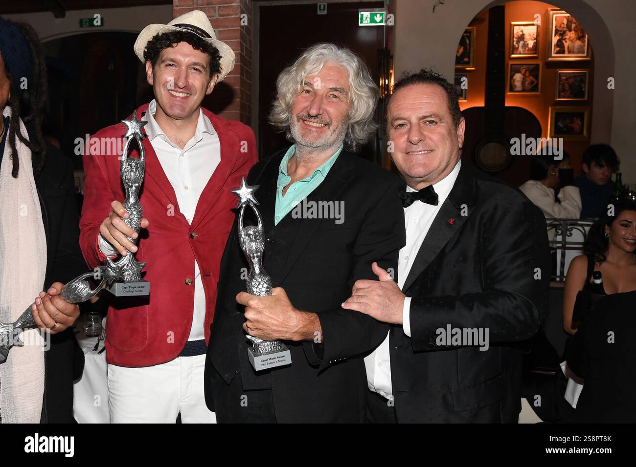 CAPRI, Phil Palmer,Pascal Vicedomini,,Gianluigi Lembo : attends the ...