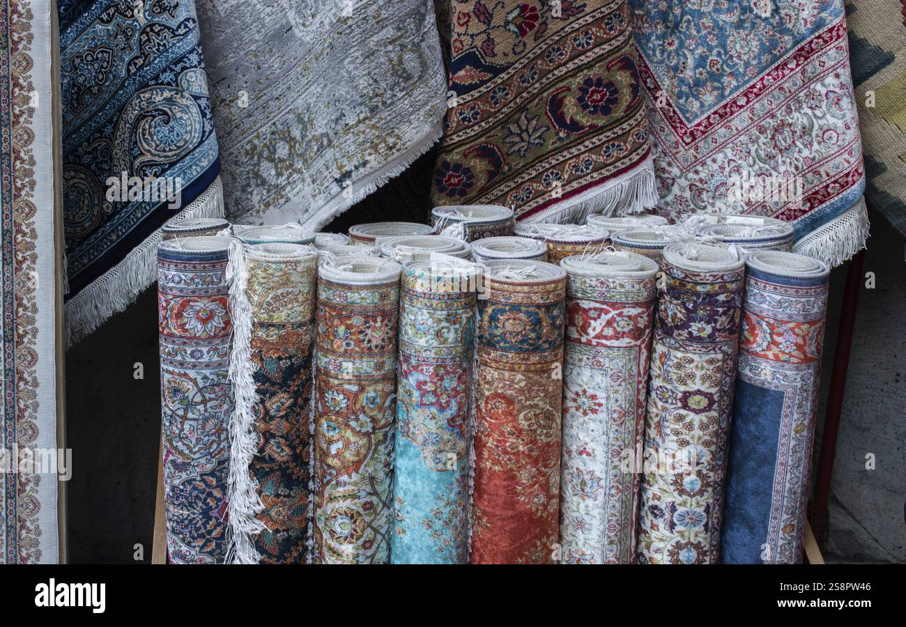 Handcrafted rugs hi-res stock photography and images - Alamy