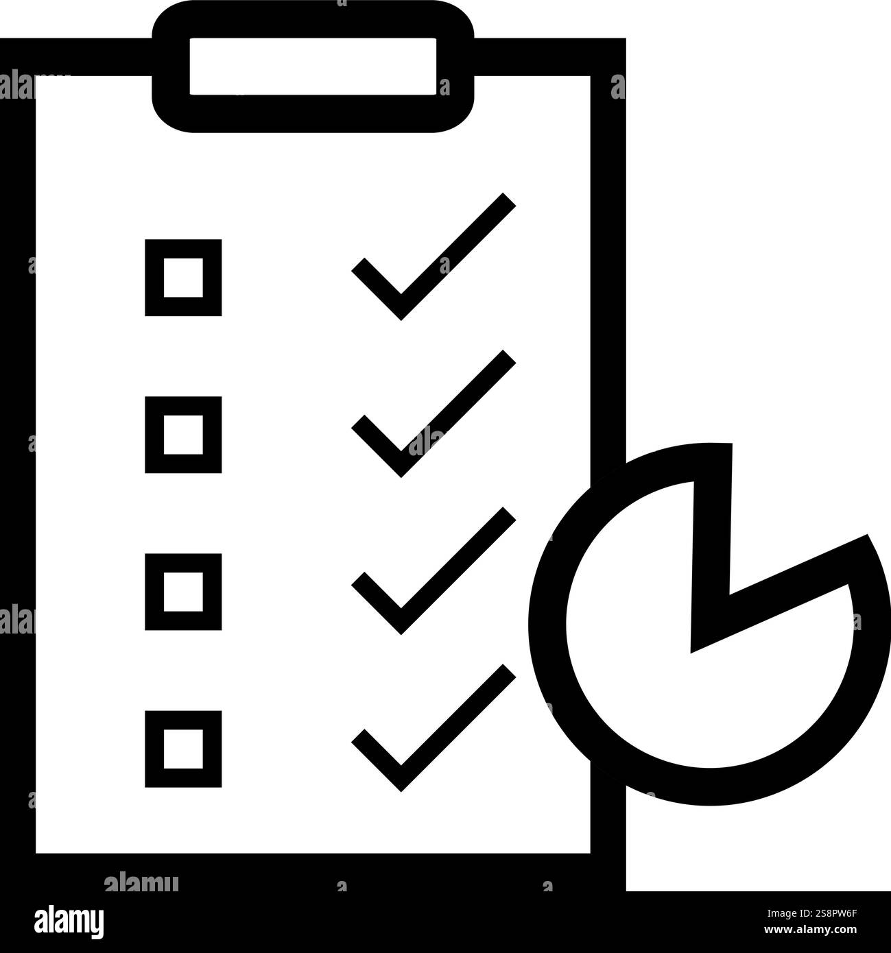 Customer Survey icon vector. Suitable for mobile apps, web apps and ...