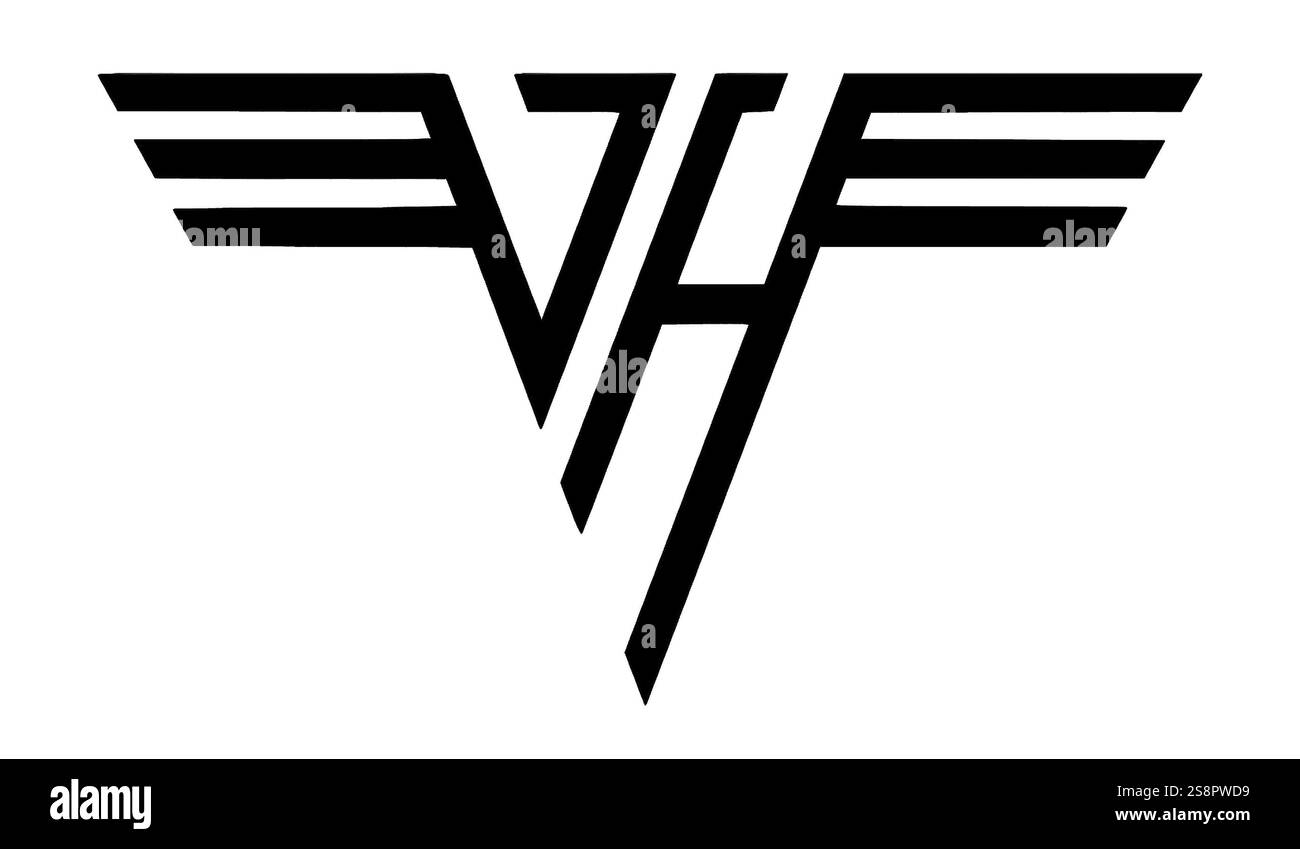 Van Halen Logo, Logo Stock Photo - Alamy